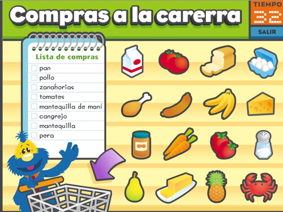 EFL/Spanish Food Shopping Project