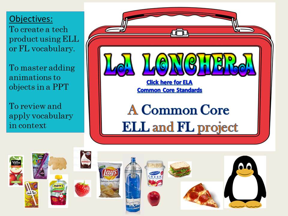 ELL and Foreign Language Tech Project Idea