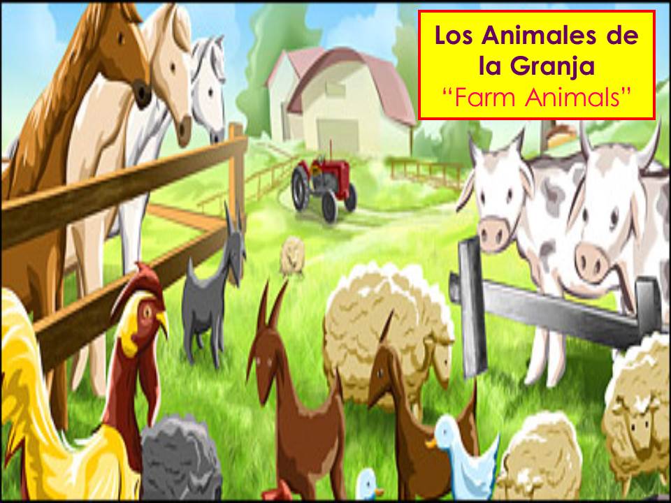 Animales de la granja -Farm animals in Spanish- more add-ons for Day of ...