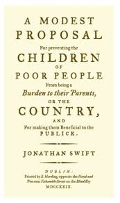 Irony in Jonathan Swift’s “A Modest Proposal”