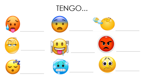 Spanish Emojis Lesson