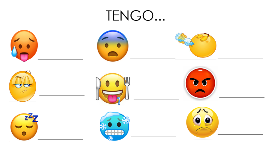Spanish Emojis Lesson